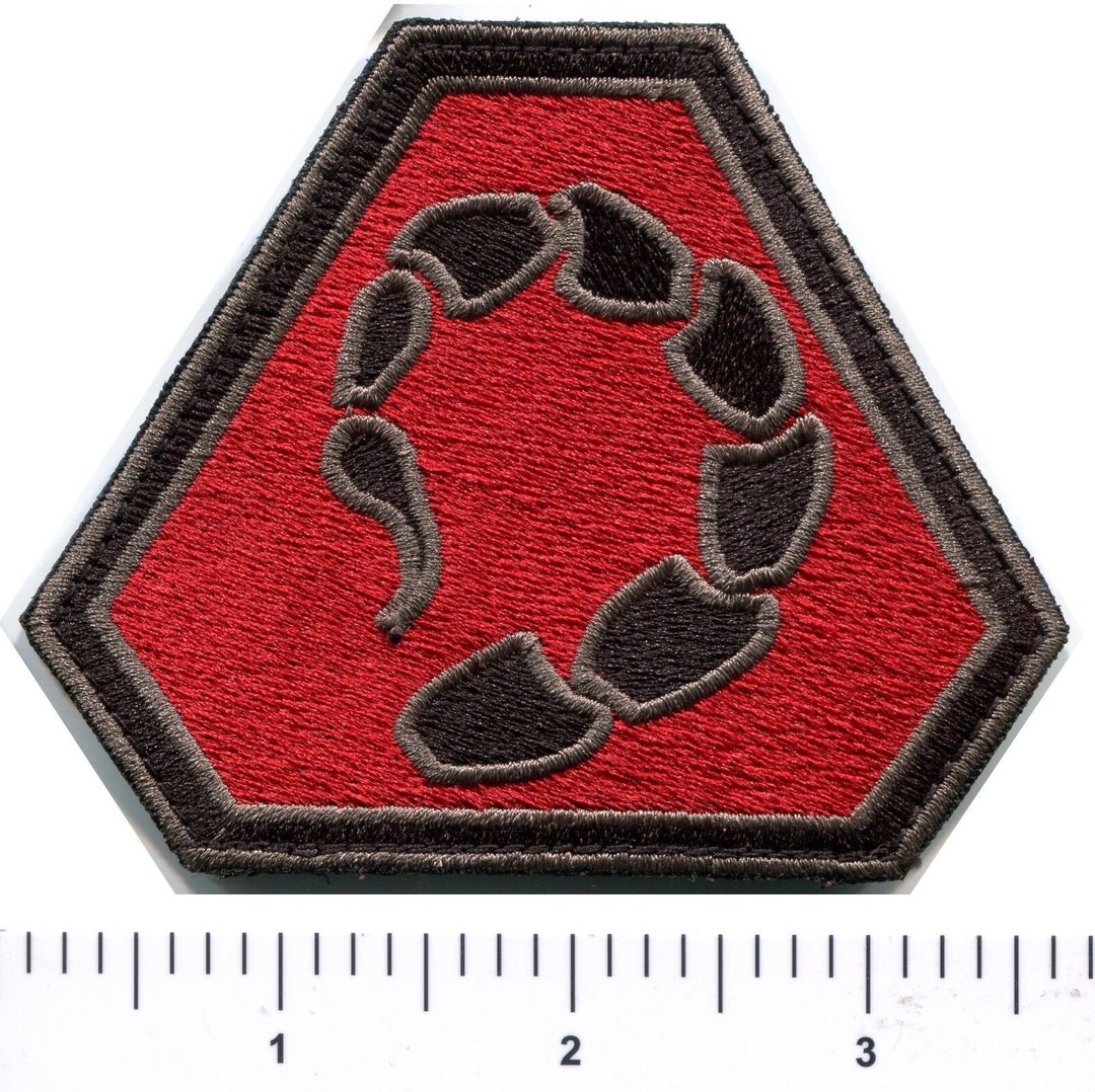 C&C NOD Scorpion Emblem Patch Left Shoulder Command Conquer Grey Border ...
