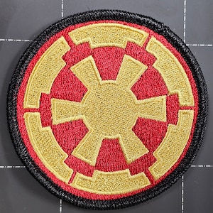 Galactic Empire Uniform Imperial Emblem Insignia Embroidered Star Wars ...
