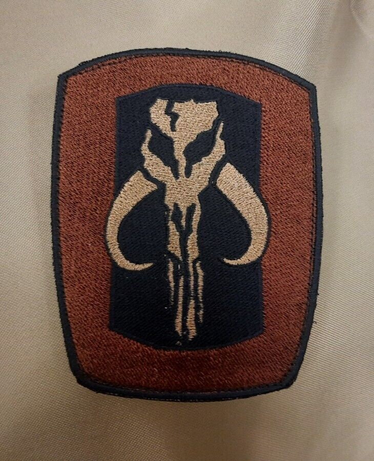 Mandalorian Mythosaur Signet Shoulder Armor Patch OCP Multicam Camo 4x3 ...
