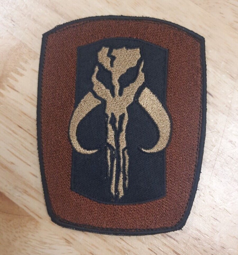 Mandalorian Mythosaur Signet Shoulder Armor Patch OCP Multicam Camo 4x3 ...