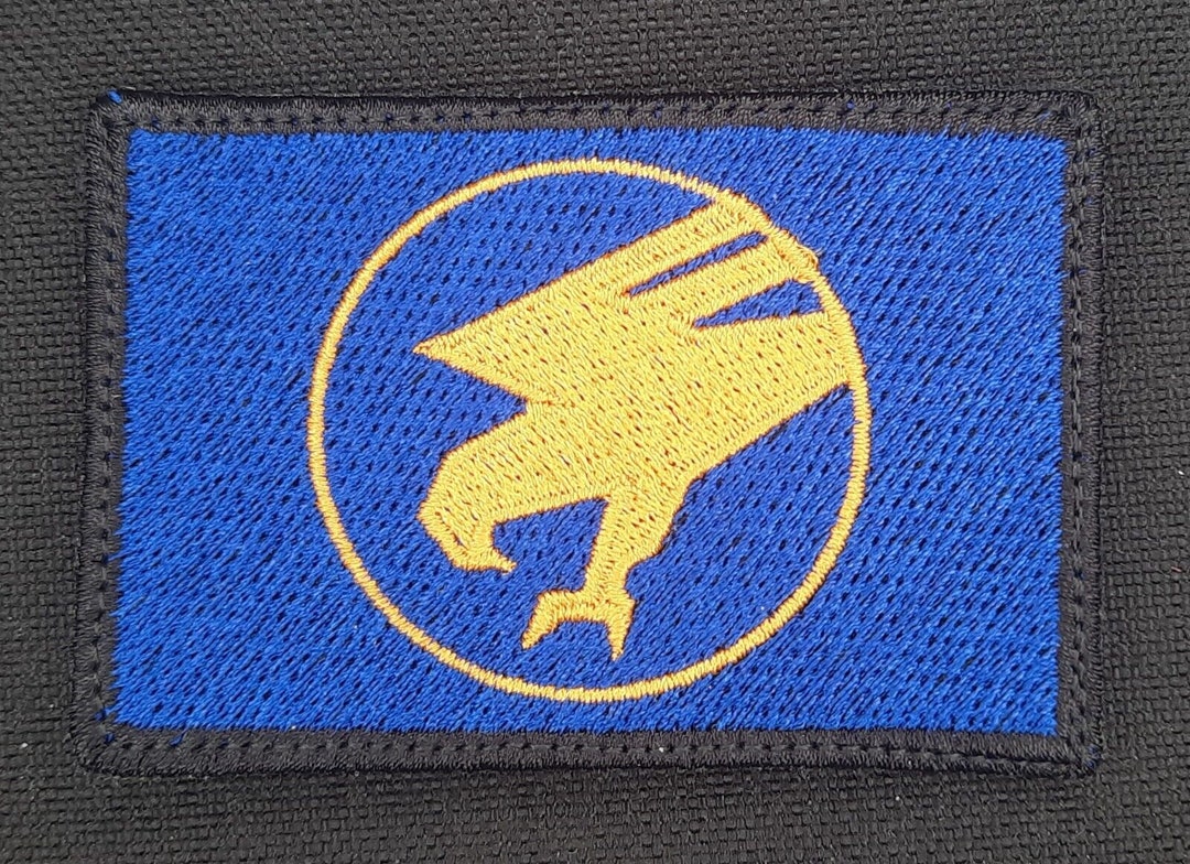 Command & Conquer GDI TD Gold / Blue Flag Patch 3x2 Inch - Etsy