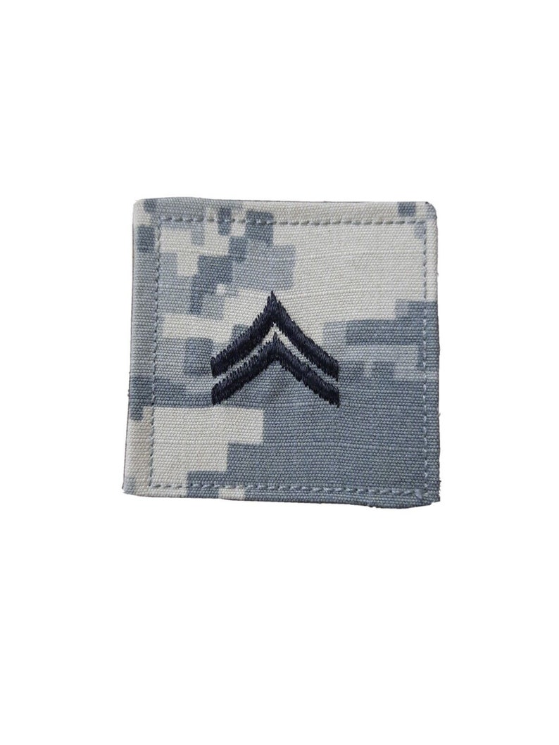 US Army ACU Rank E-4 CPL Corporal Patch Uniform Ready - Etsy