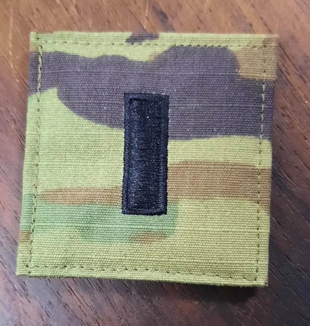US Army OCP Rank O2 1st Lieutenant Patch Uniform Ready - Etsy