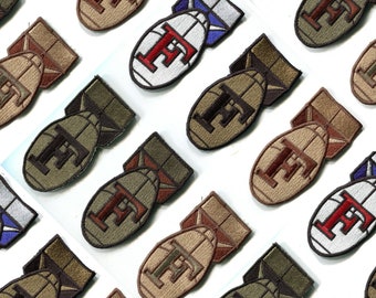 Pop Art F-bomb Embroidered Patch Backpack Patch Iron on Patch Upcycle - Etsy