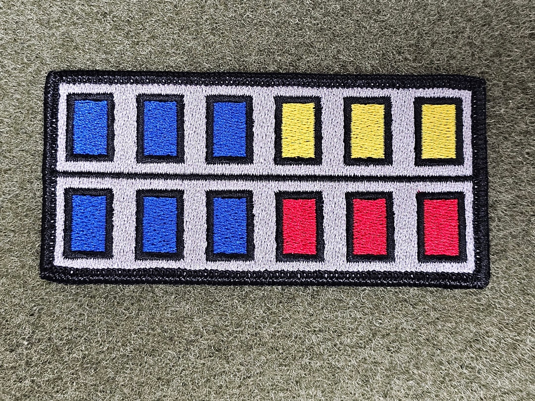 Grand Admiral Imperial Rank Insignia Embroidered Patch Star Wars Thrawn ...