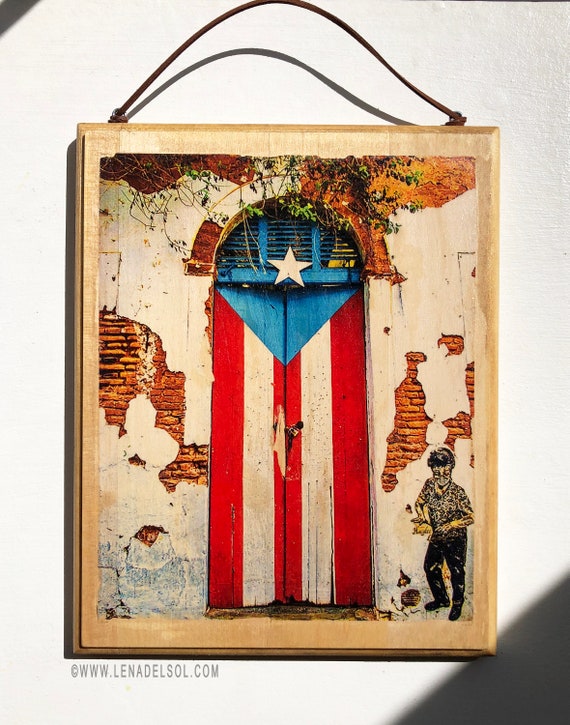 Puerto Rican Flag Art
