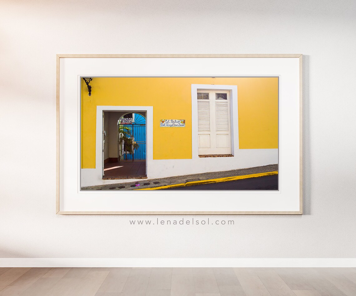 Puerto Rico Photography Street Photography Old San Juan | Etsy