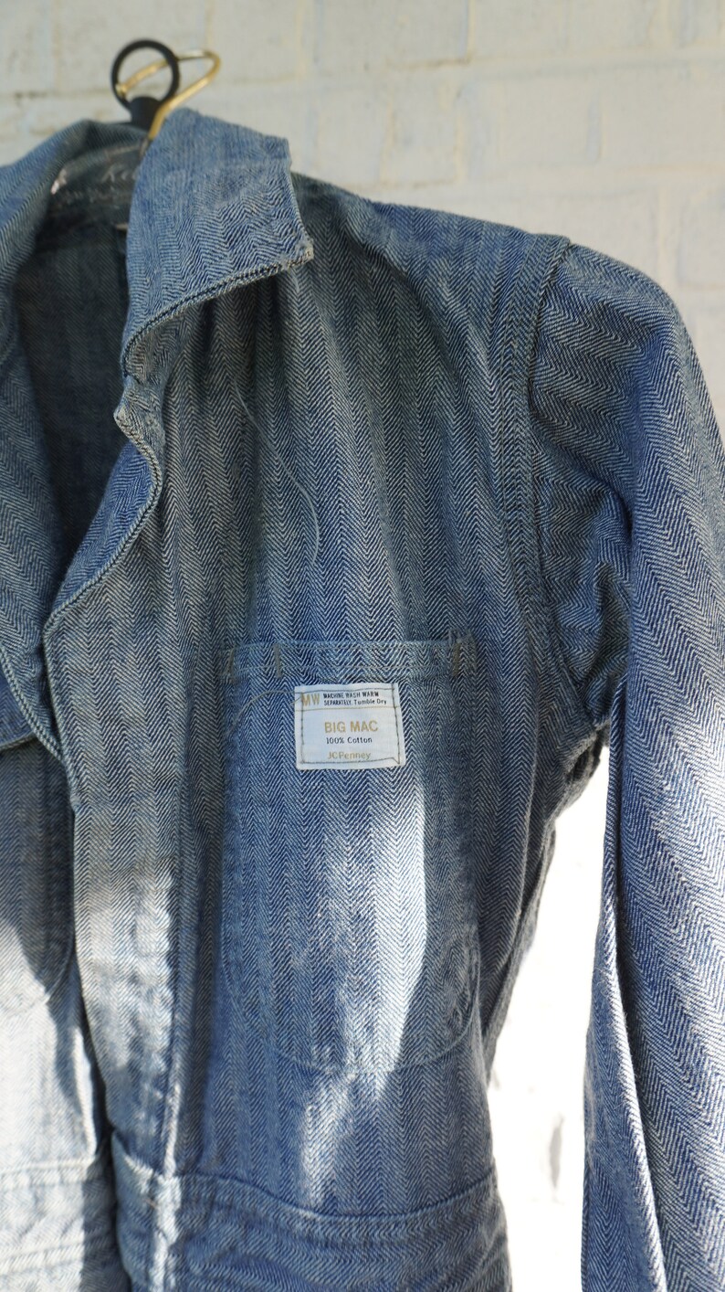 Vintage Big Mac Denim Coveralls - Etsy