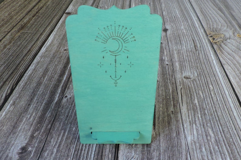 Engraved Single Tarot Stand & Oracle Stand for Tarot Cards and - Etsy UK