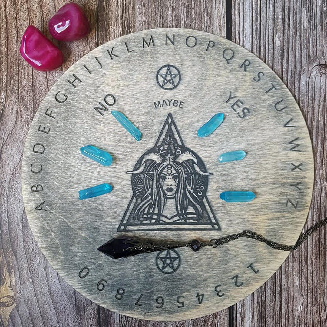 Pendulum Board Pendulum Grid Divination Tool Meditation - Etsy