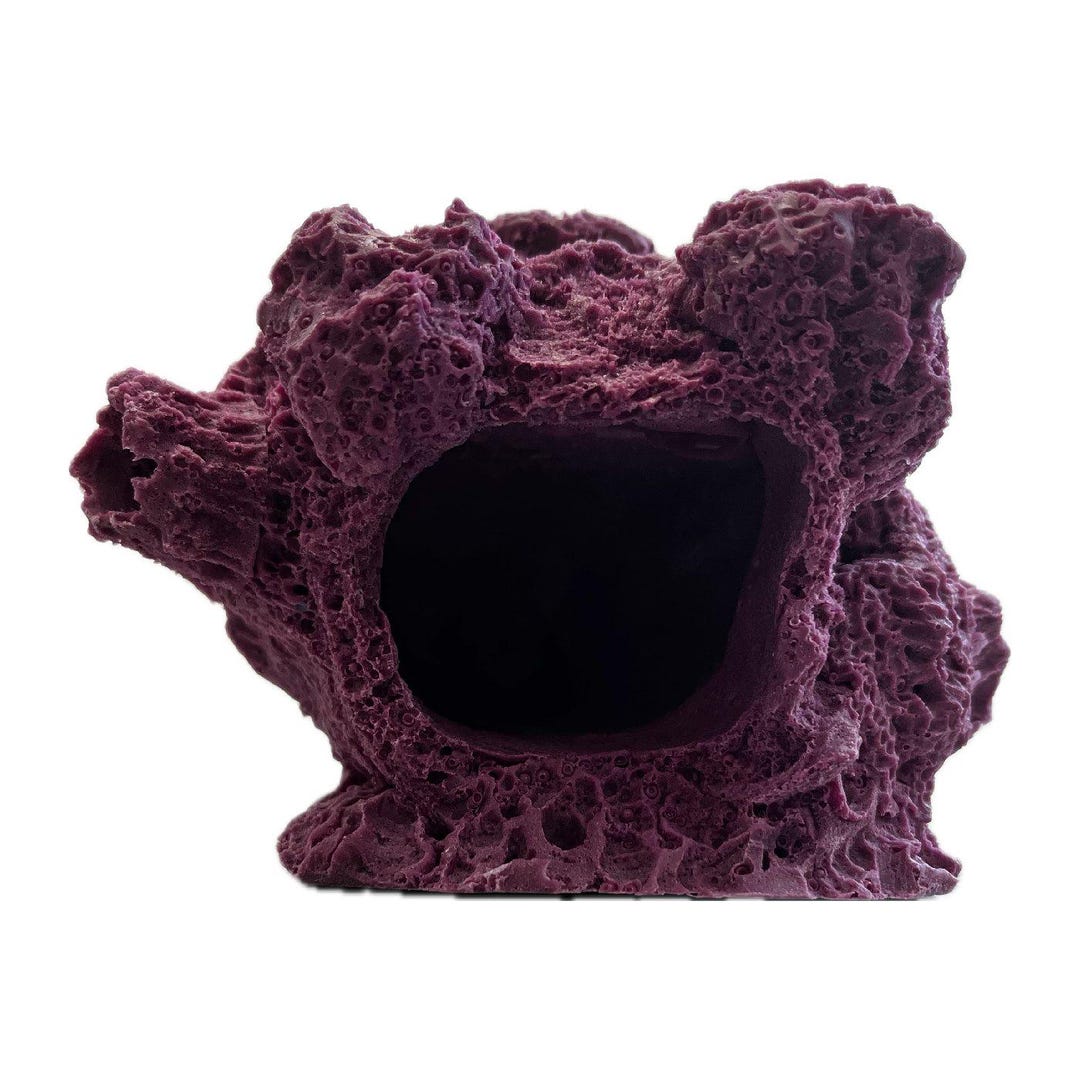 Barnacle Coral Frag Rack: 7-hole Fish Hideout - Ocean Aquaria - Etsy