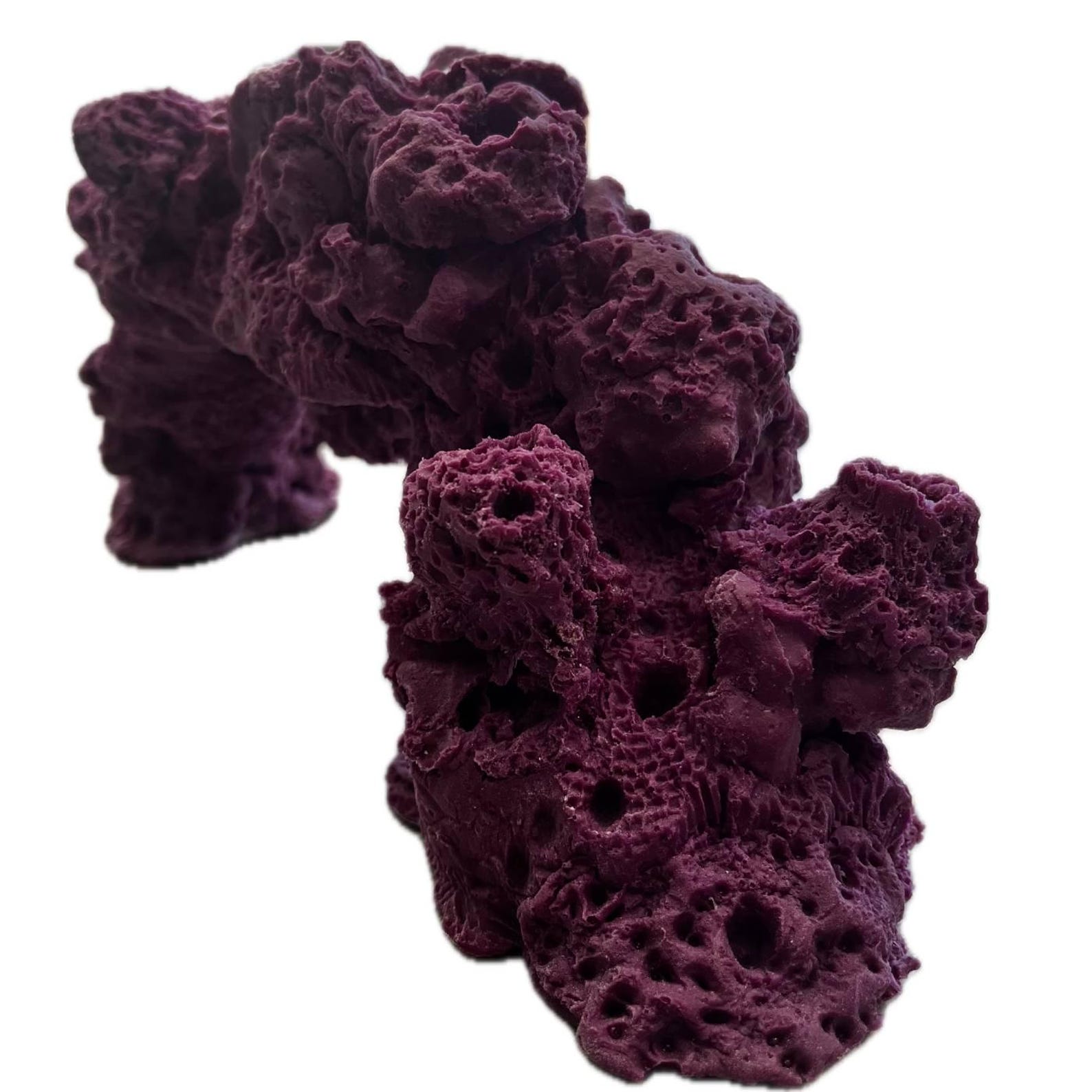Frag Rock for Live Coral 16 Hole Frag Arch: Sandbed Aquarium Plug Rack ...