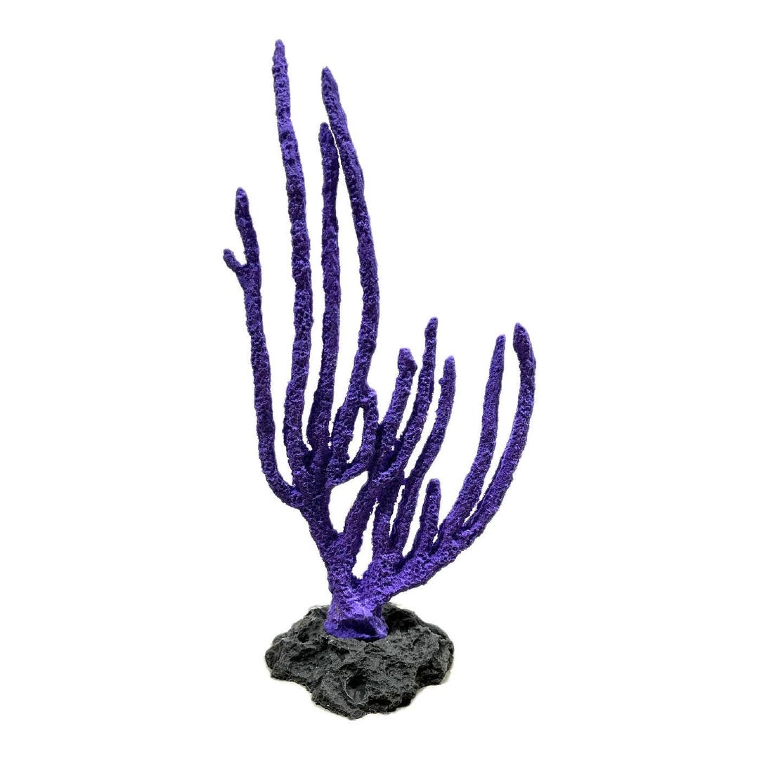 Artificial Sea Whip for Fish Reef Tanks and Aquarium Decor W/base #108 ...