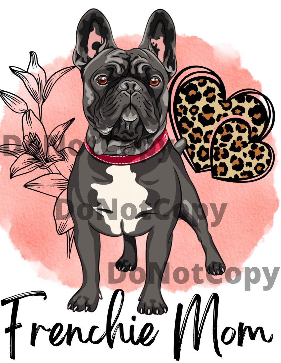 Frenchie Mom Png. Frenchie Design File. French Bulldog Mom - Etsy