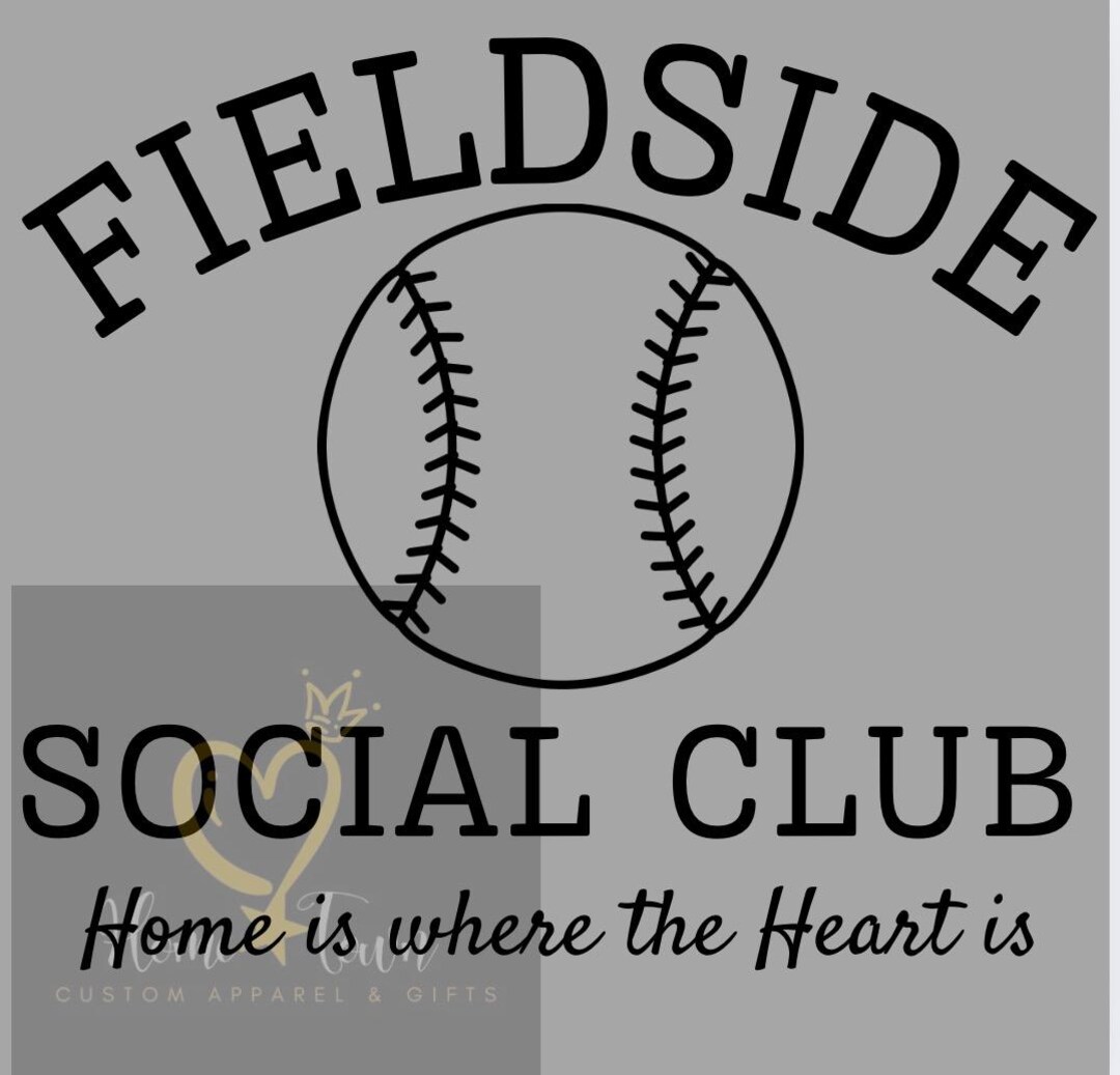 Fieldside Baseball Club PNG SVG Design Download. Baseball Mom Design ...