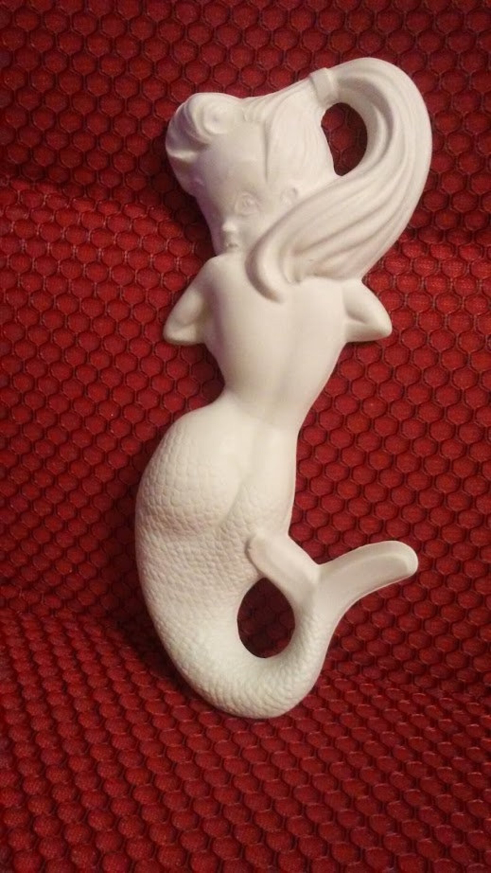 Ready to Paint Chalkware Mermaids Wall Décor Nautical - Etsy