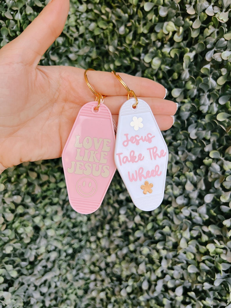 Bible Verse Keychain, Love Like Jesus, Faith, Prayer, Christian Gifts ...