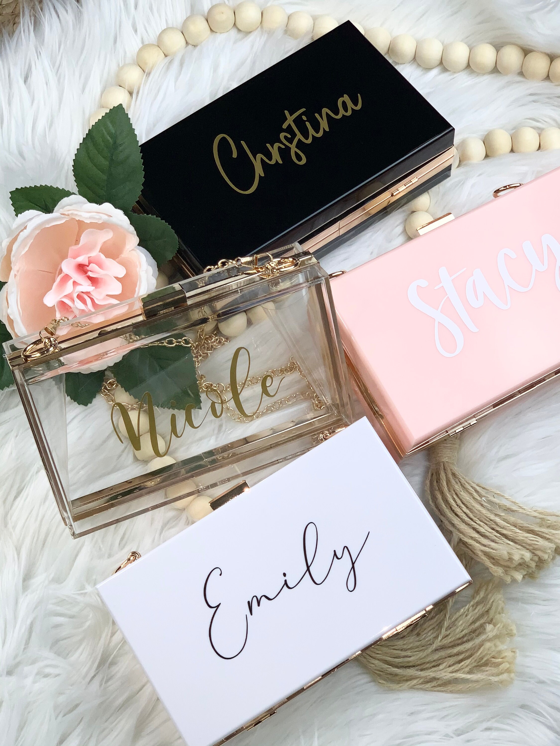 Mrs. Purse Bride Clutch Purse para boda Clutch nupcial Regalo - Etsy España