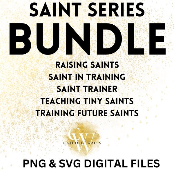 Catholic Saint Svg - Etsy