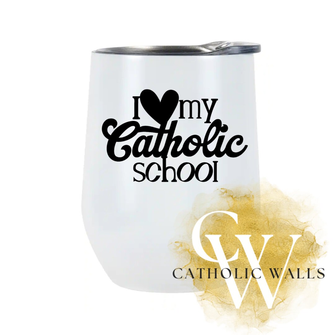 I Love My Catholic School SVG PNG Transparent Background Clip Art ...