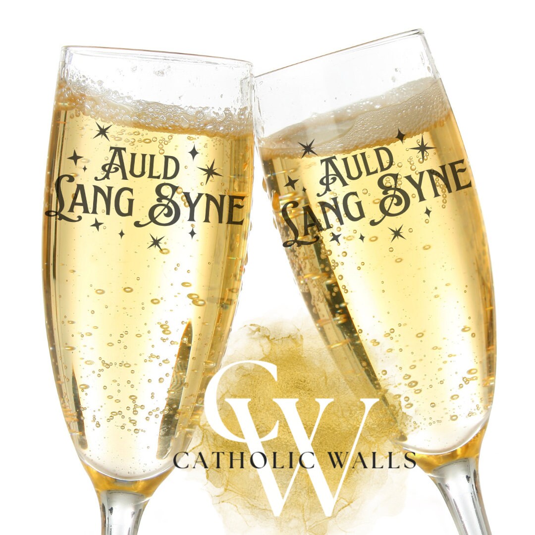 Auld Lang Syne Happy Hogmanay Happy New Year SVG PNG Transparent ...