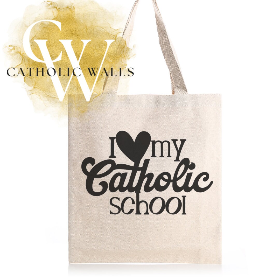 I Love My Catholic School SVG PNG Transparent Background Clip Art ...