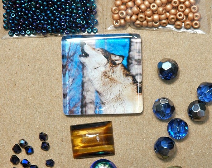 Howling Wolf Mini Imagination Inspiration Kit No Instructions ...