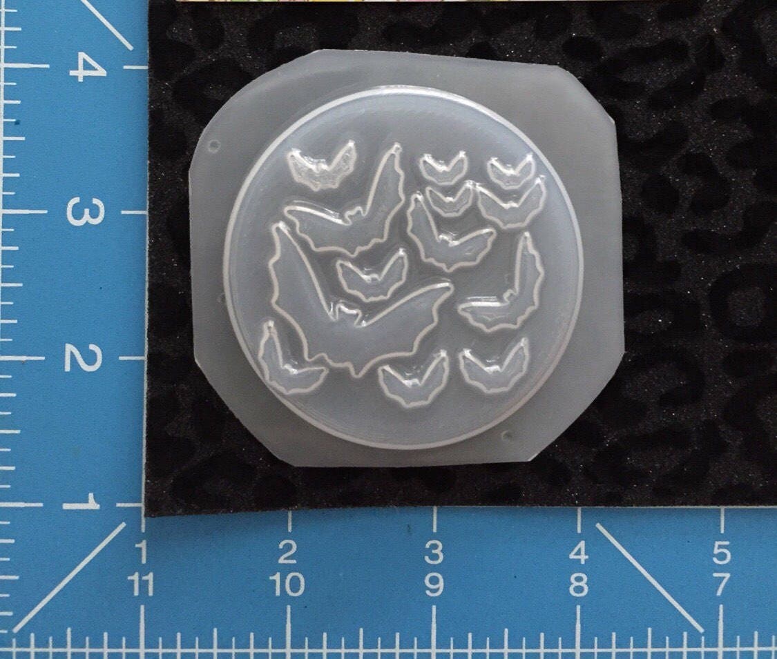 Bat Round Mold | Etsy