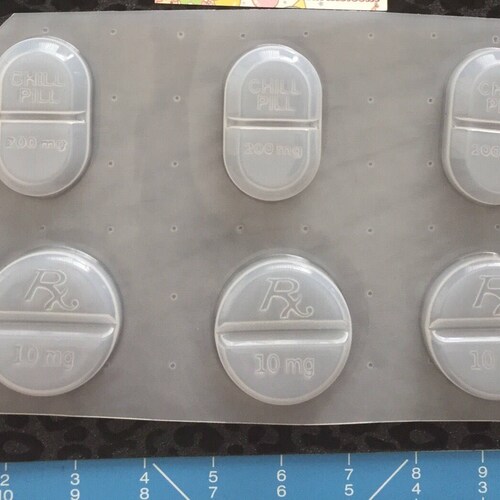 PILLS MOLD Chill Pill Mold Nurse Mold Soap Mold Medical - Etsy