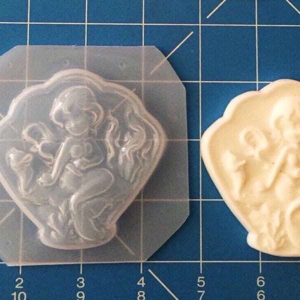 Mermaid Resin Mold - Etsy