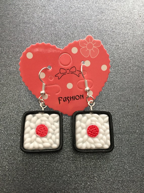 Sushi earrings | Etsy
