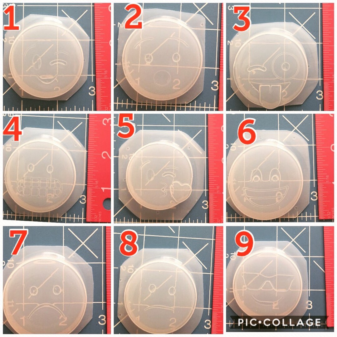 2 Emoji Molds - Etsy