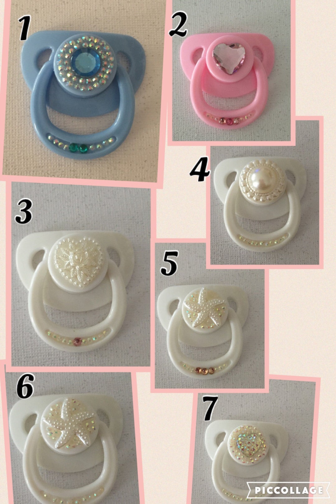 Magnet Reborn Pacifiers - Etsy