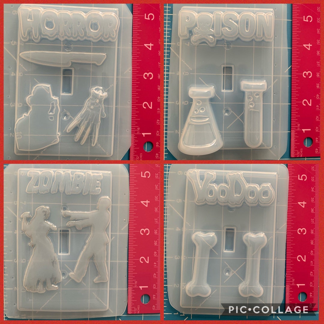 Horror Light Switch Molds - Etsy