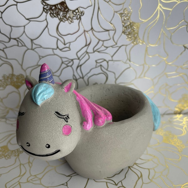 Unicorn Planter - Etsy