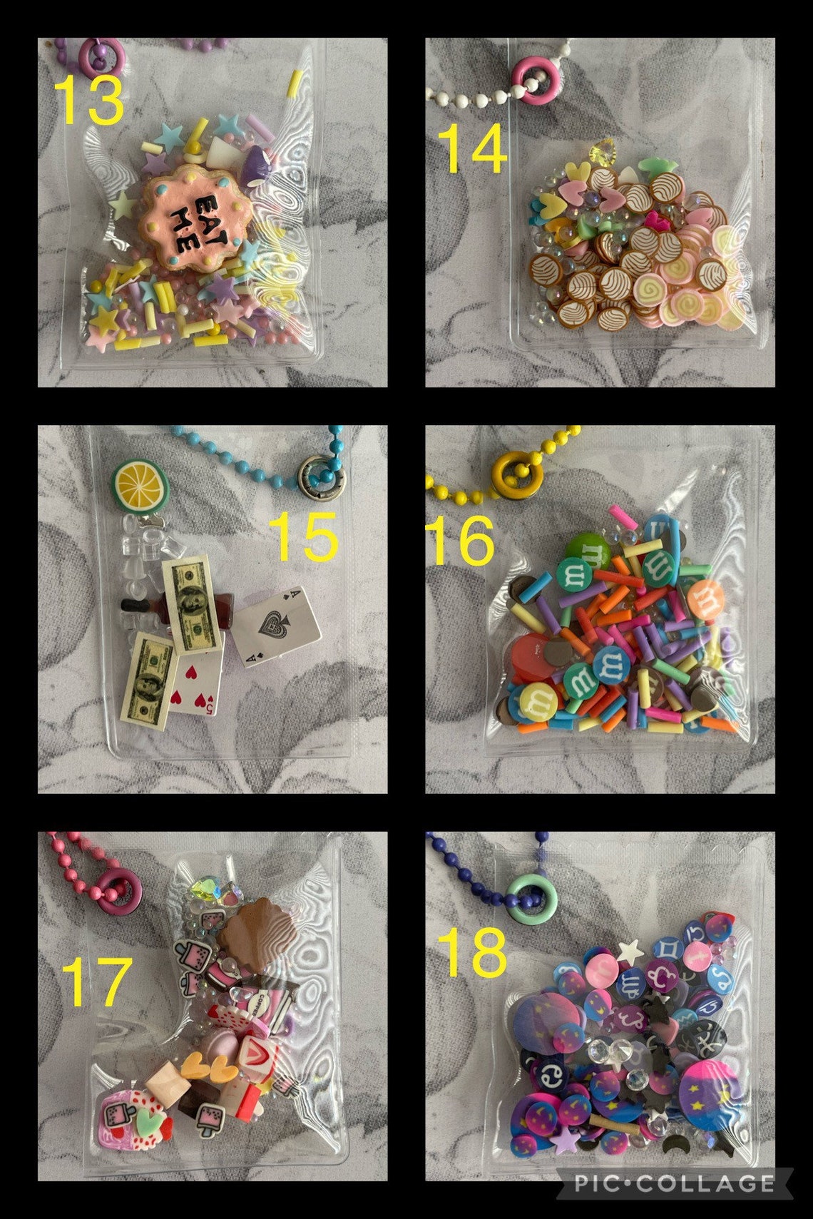 Shaker Key Chains | Etsy