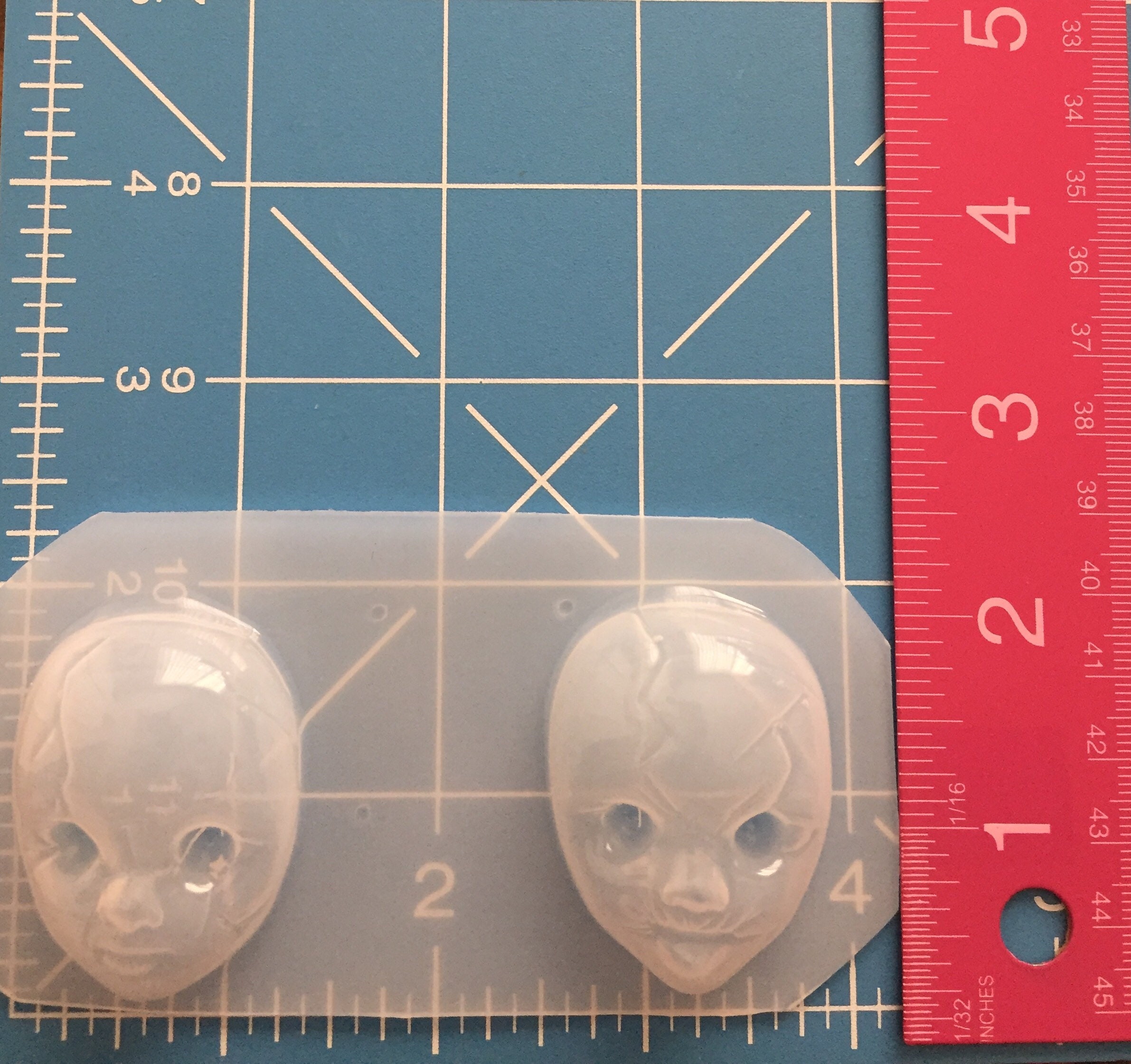 Horror Face Molds - Etsy