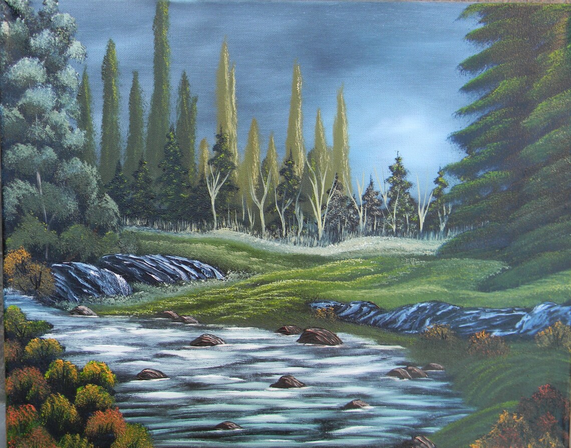 Moonlight meadow | Etsy