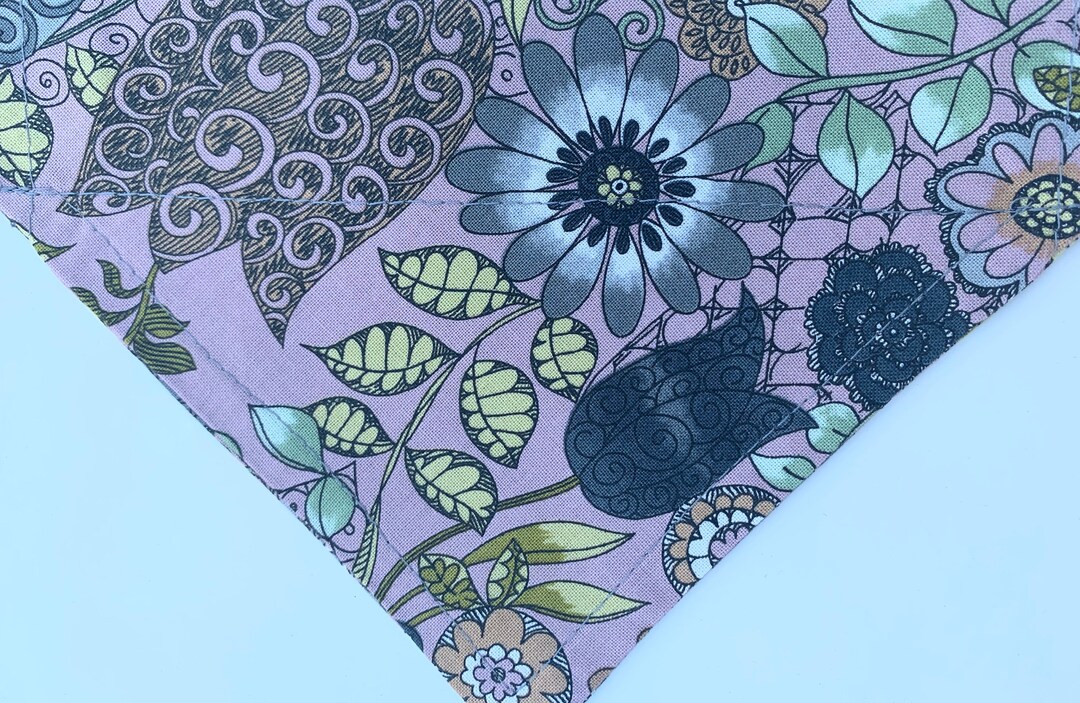 Ghastly Garden on Pink - Etsy