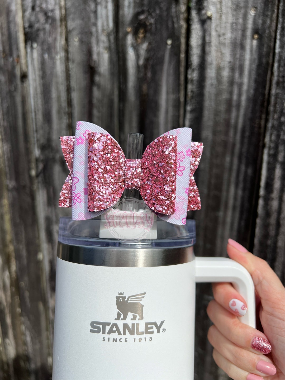 Sakura V2 Classic Bow Straw Topper - Etsy