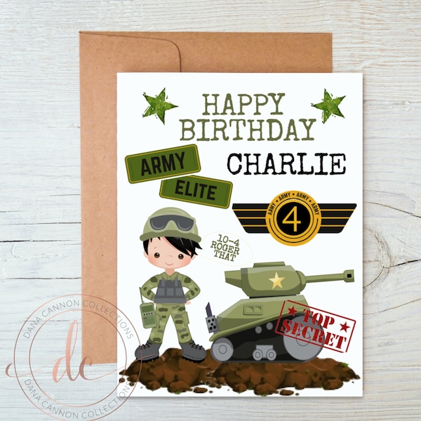 Military Birthday - Etsy