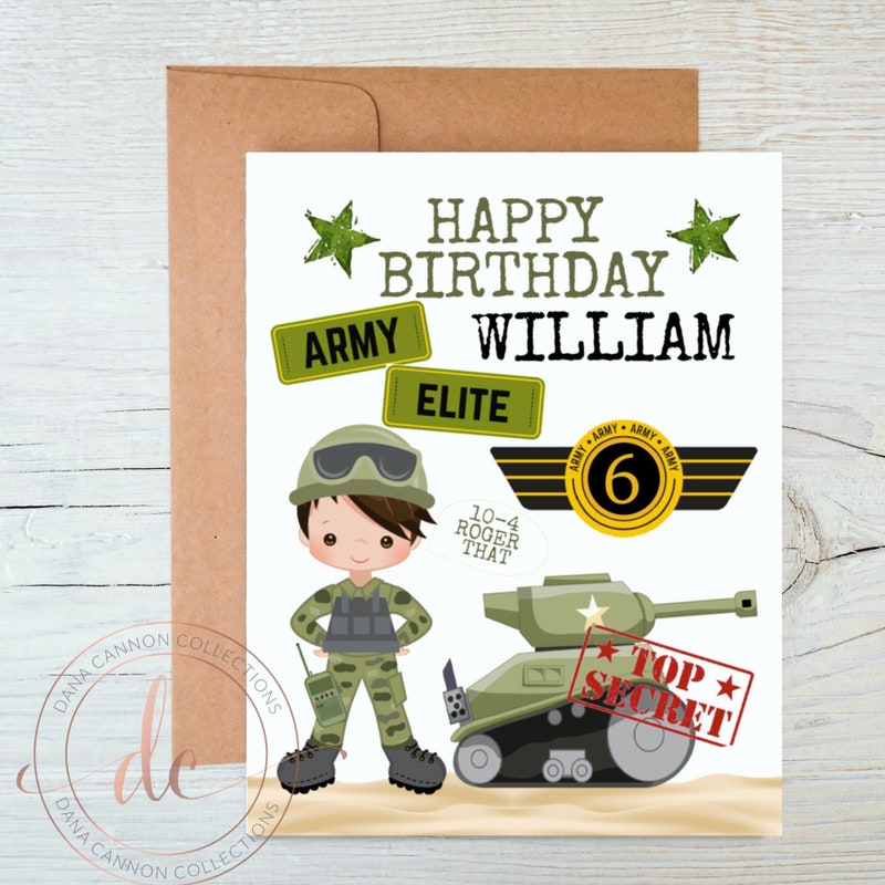 Funny Military Birthday Cards - Etsy