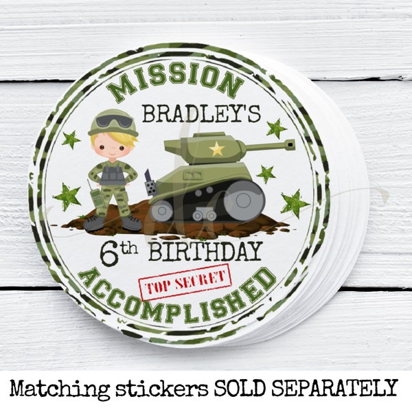 Mission Accomplished Stickers - Etsy
