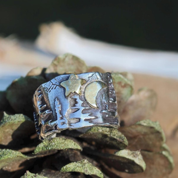 Redwood Ring - Etsy