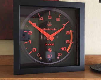 Ferrari Tachometer Clock - Etsy