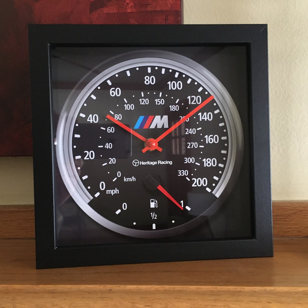 BMW E90 M3 Speedometer Wall/shelf Clock - Etsy Canada
