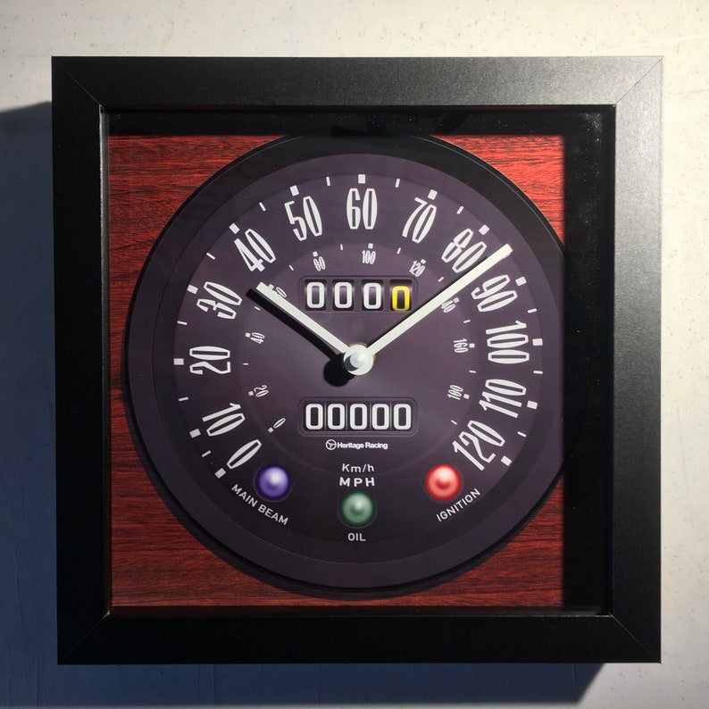 Triumph Spitfire Mk IV Speedometer Wall/shelf Clock - Etsy