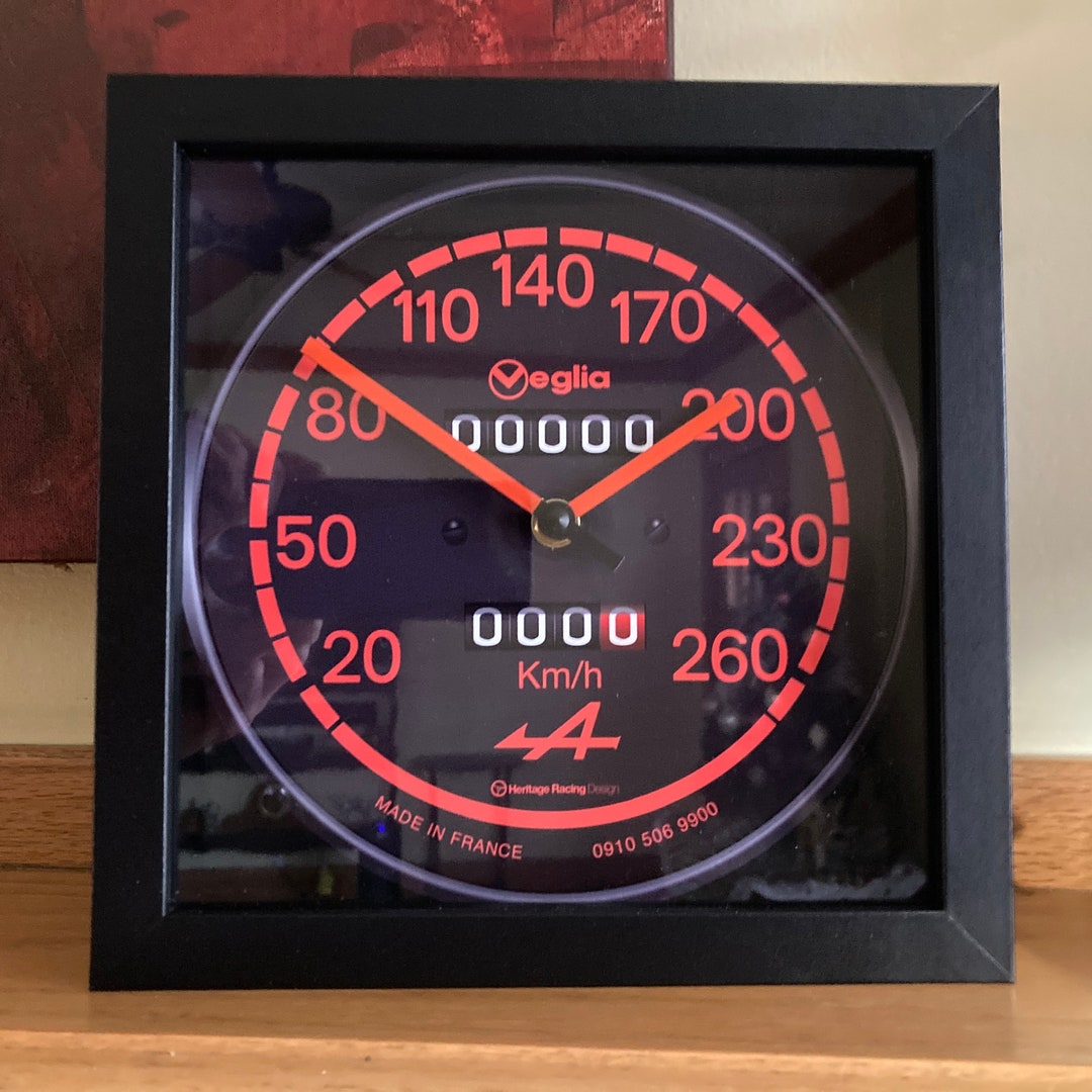 Vintage Renault Alpine A310 Speedometer Clock - Etsy