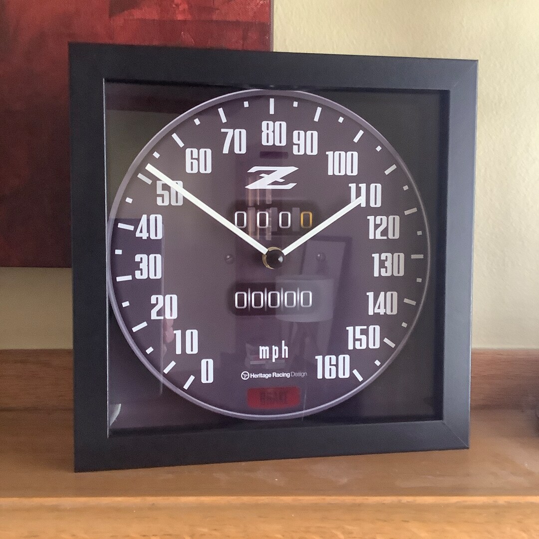 Vintage Datsun Nissan 240Z Speedometer Wall/shelf Clock - Etsy