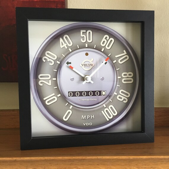Volvo PV444 Speedometer Wall/Shelf Clock | Etsy